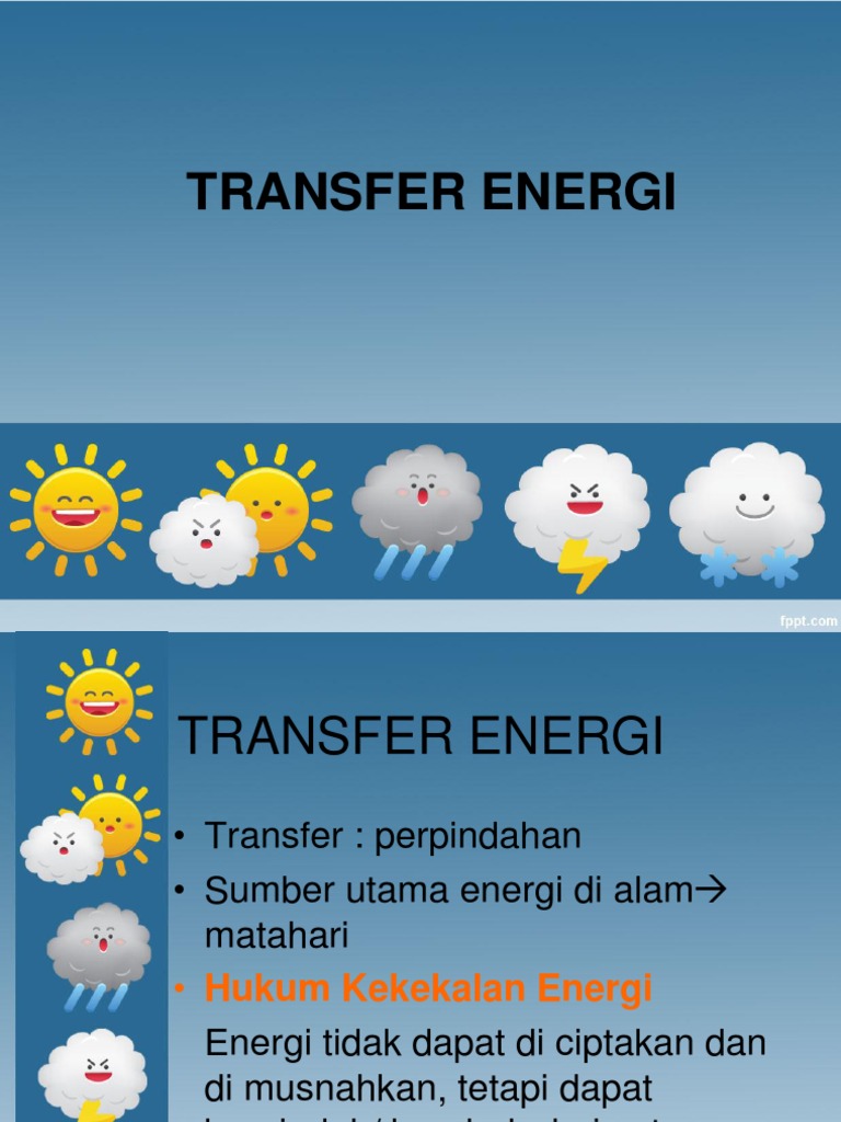 Transfer Energi | PDF | Sains & Matematika