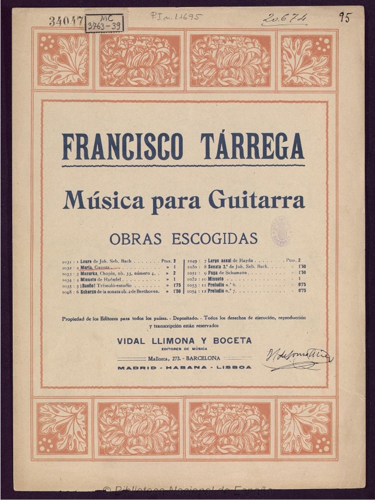Maria Tarrega | PDF