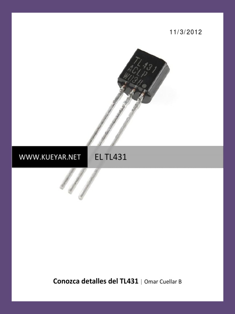 EL_TL431 | Transistor | Resistencia Eléctrica y Conductancia