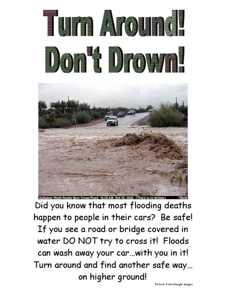 Flood Safety Poster | PDF