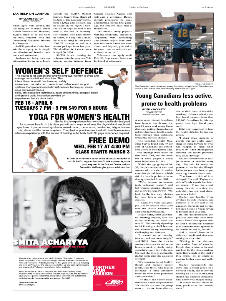 Physical Activity On The Decline | PDF | Physical Exercise | Physical ...