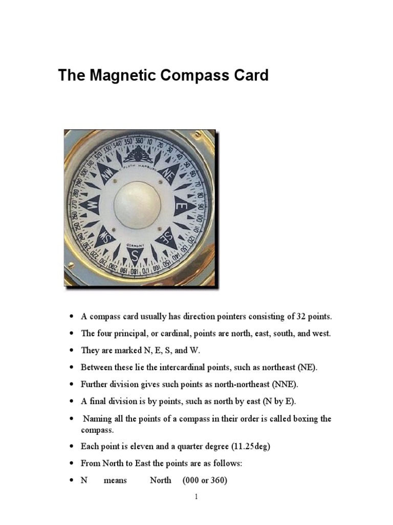 Advantages of magnetic compass store