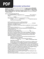 Promissory Note Tagalog Sample Format | PDF