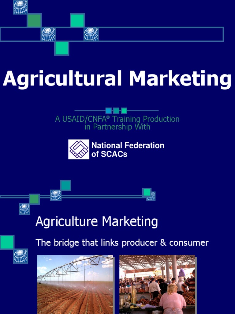 Agricultural Marketing | PDF