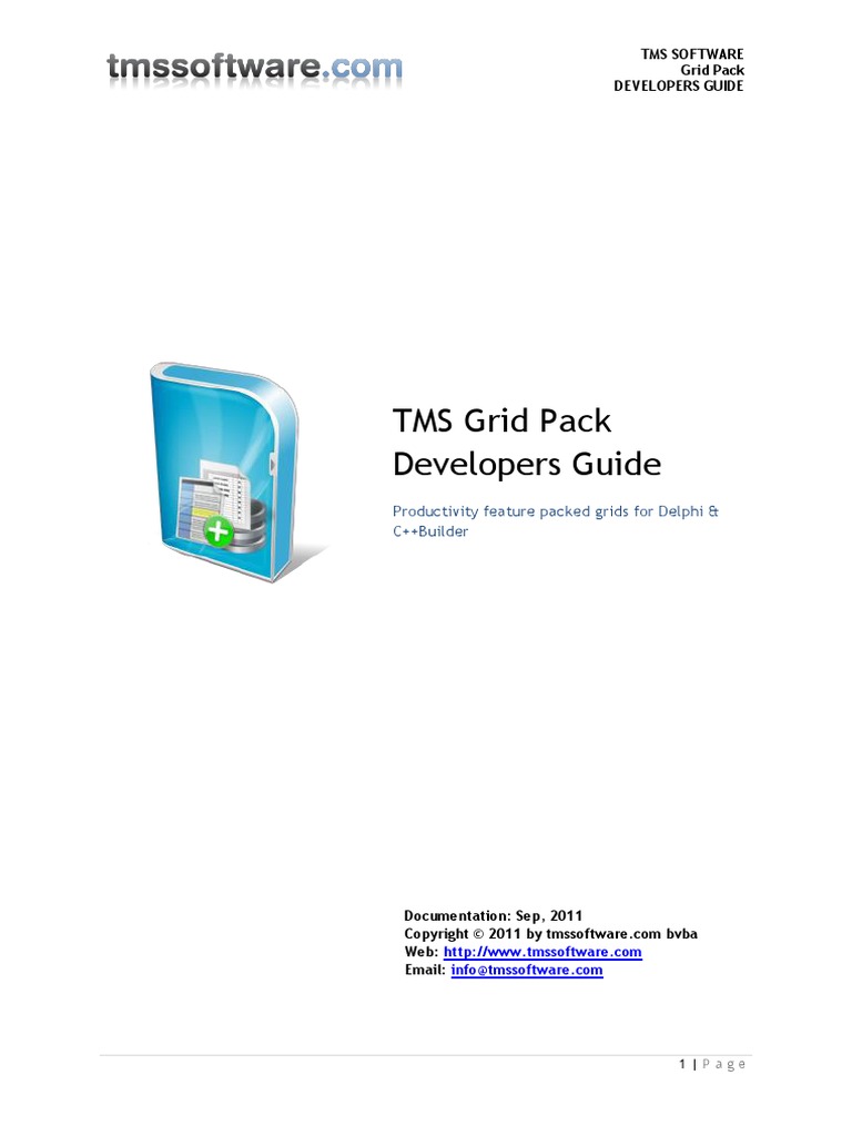 TMS Grid Pack Guide PDF | PDF | Microsoft Excel | Html