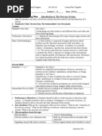 Lesson Plan For Endocrine System | PDF | Endocrine System | Hormone