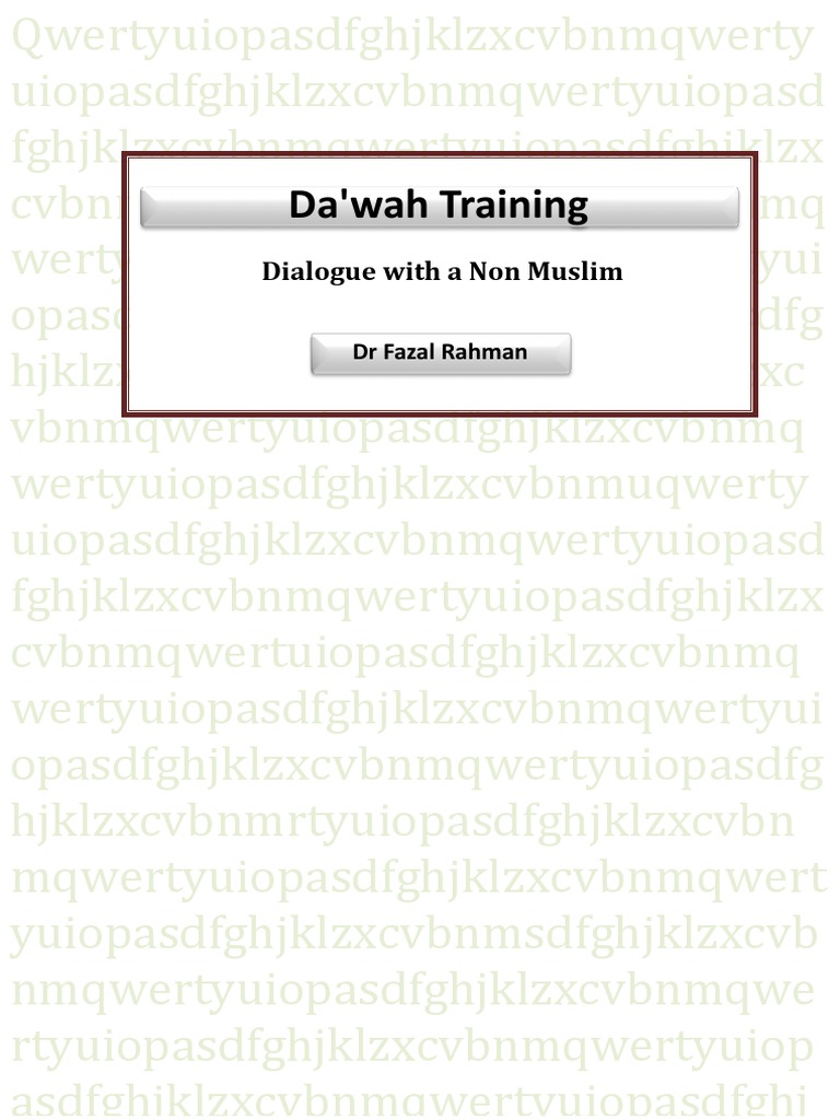 Dawah Manual | PDF | Quran | Islam