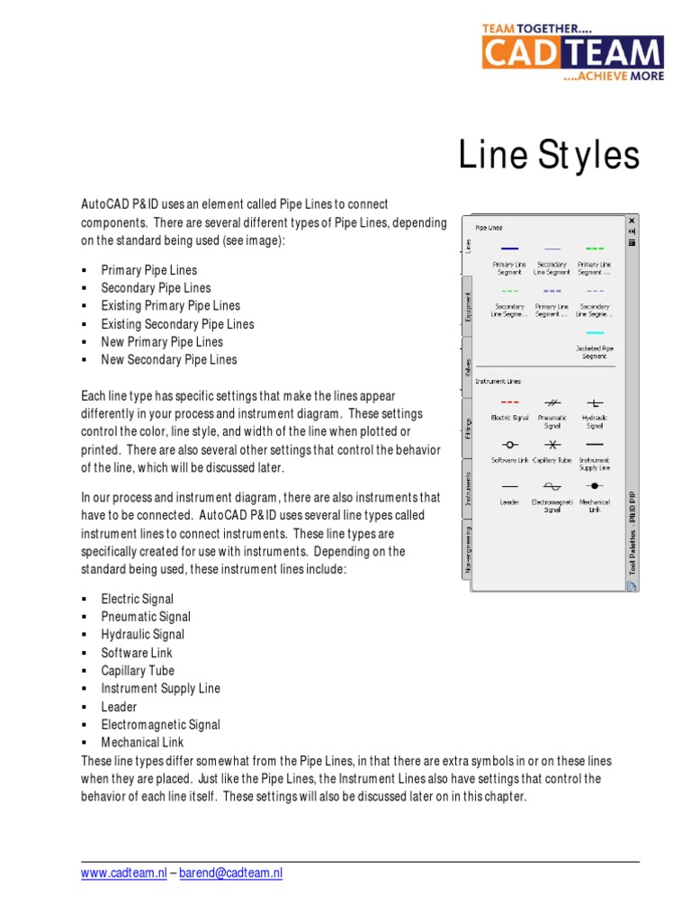 CAD Line Styles | PDF | Shape | Line (Geometry)