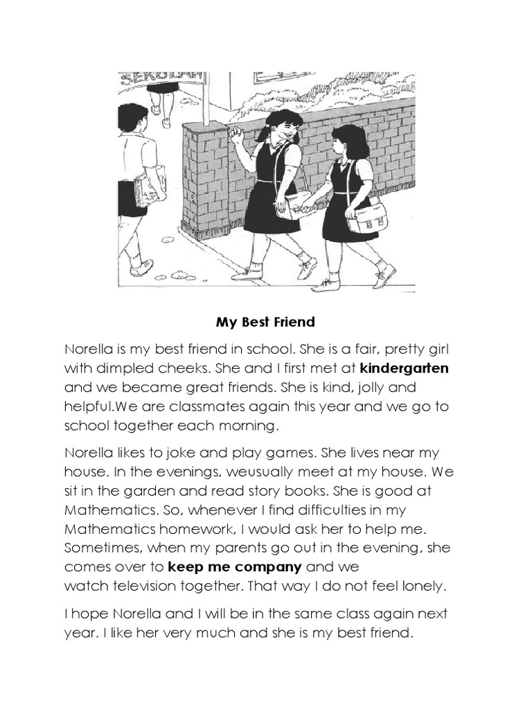 My Best Friend | PDF