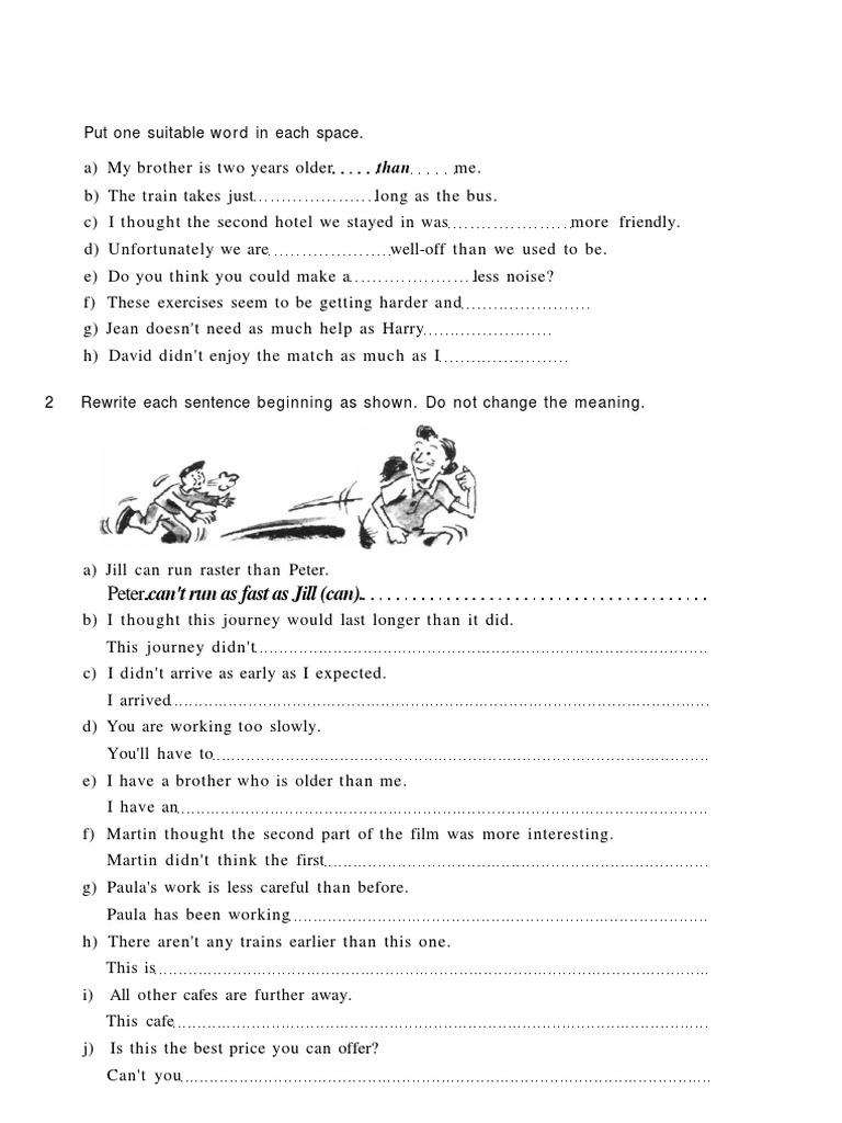 Comparison of Adjectives | PDF | Adjective | Linguistics