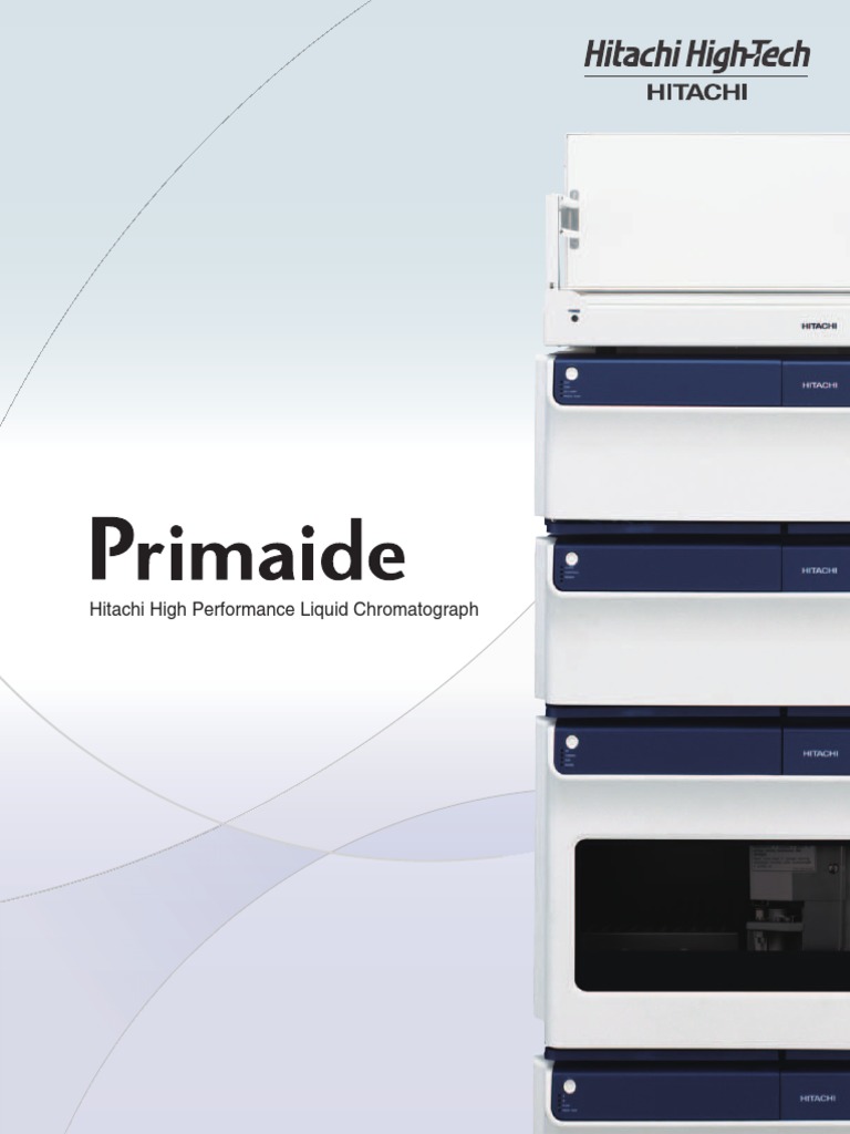 HPLC Primaide 400 Bar | PDF | High Performance Liquid Chromatography ...