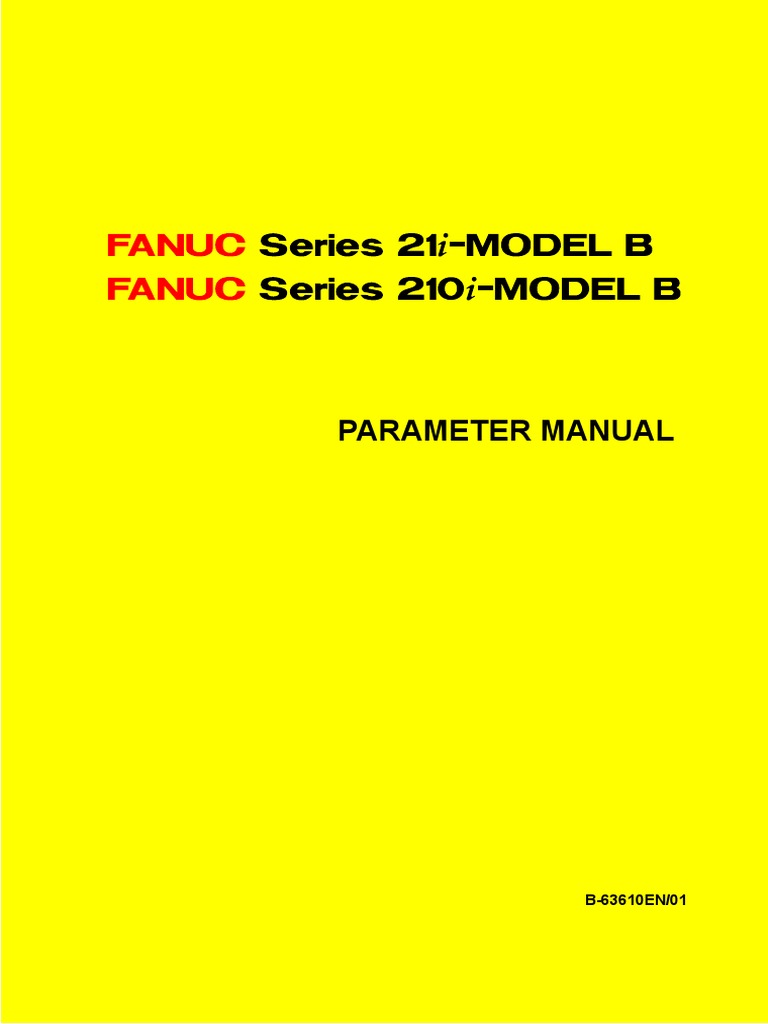 Fanuc 21 Is B Parameters Manual | Download Free PDF | Bit Rate | Parameter (Computer Programming)