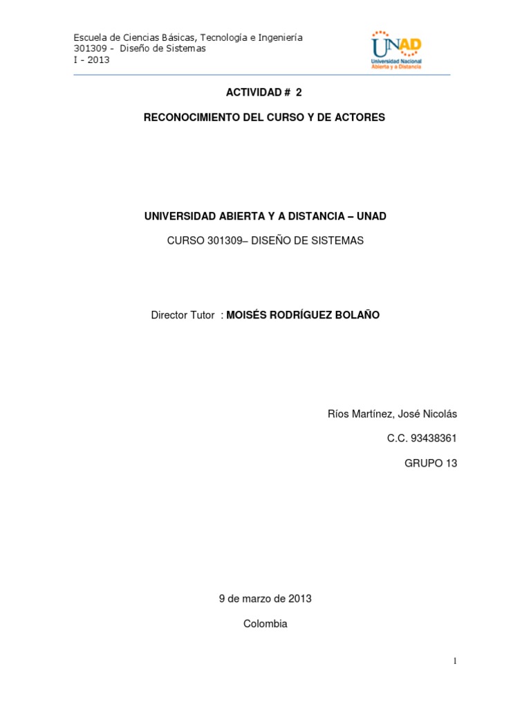 Nicolas - Rios Grupo13 | PDF | Ingeniería | Ingeniería de Sistemas