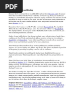 101 Healing Scriptures by Keith Moore | PDF | Acts Of The Apostles ...