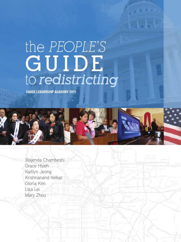 "The People's Guide To Redistricting" (CAUSE Leadership Academy 2012 ...
