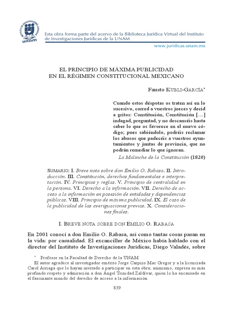 Principio Pro Persona Lidia 5 | PDF | Derecho Constitucional | Constitución