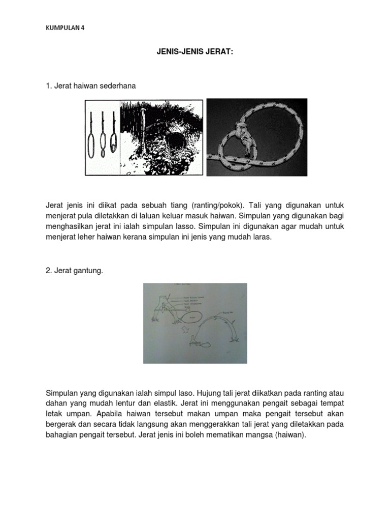 Jenis Jerat Krs | PDF