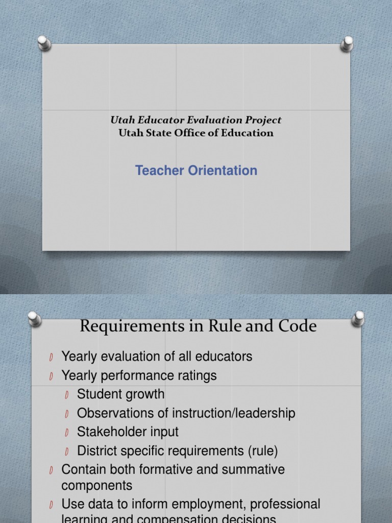 Teacher Orientation | PDF | Career & Growth