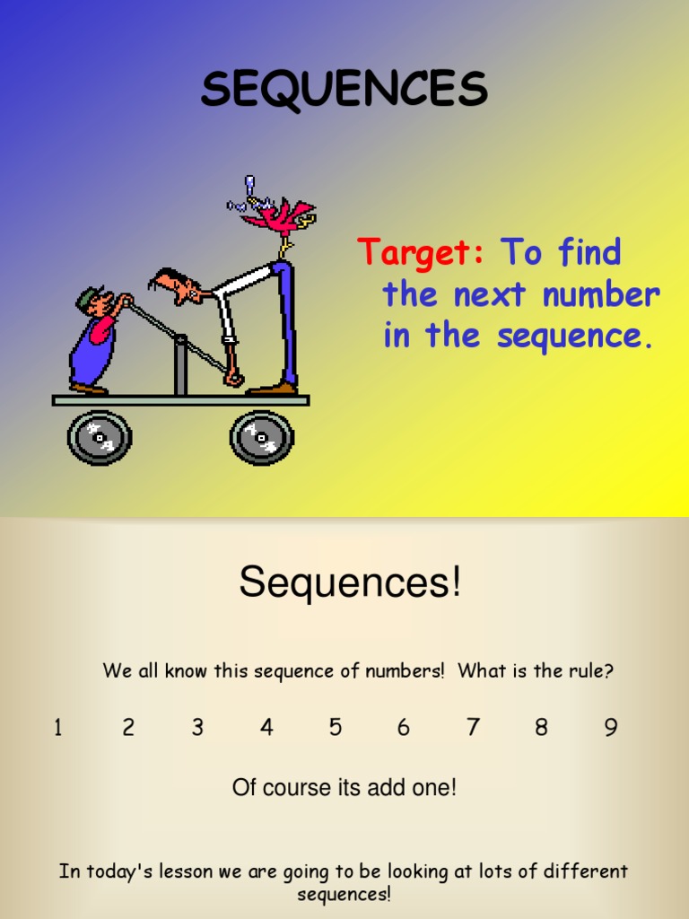 Number Sequences | PDF | Teaching Methods & Materials
