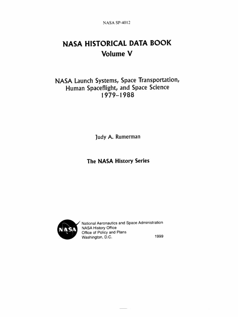 NASA Historical Data Book 1979-1988 | PDF