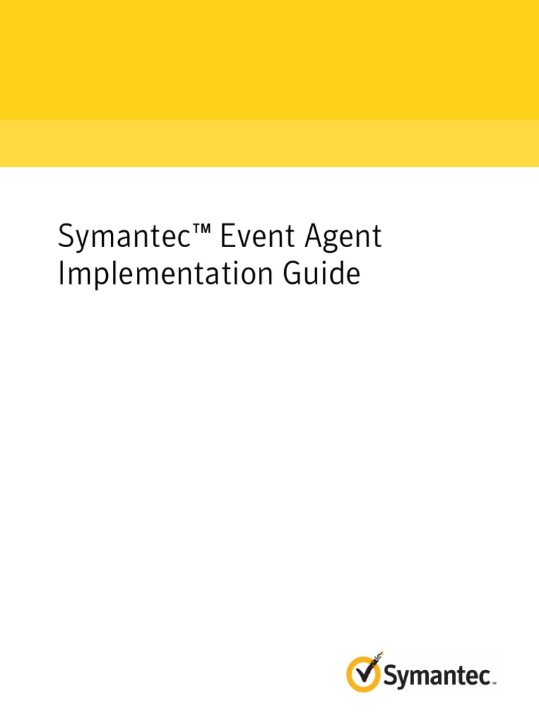 Symantec Event Agent Implementation Guide | PDF | Technical Support ...