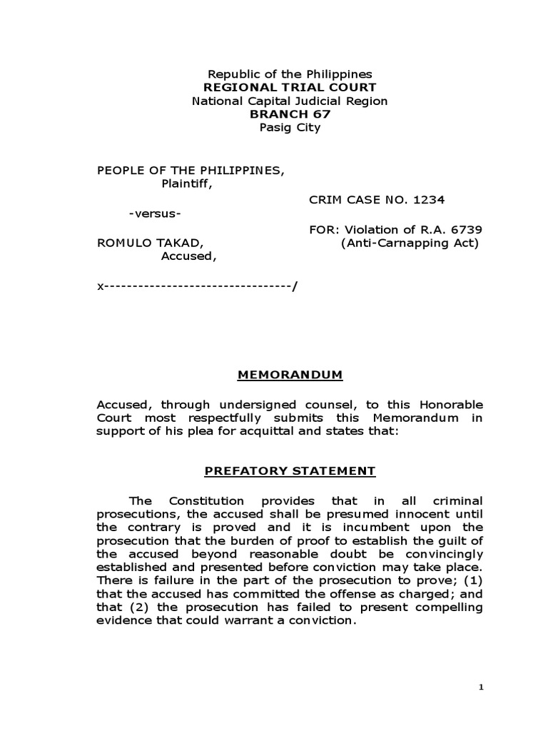 Republic of The Philippines | PDF | Witness | Testimony