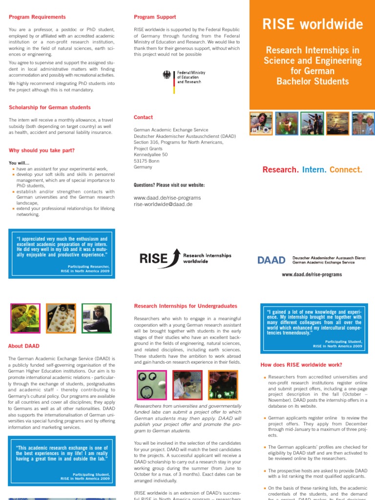 RISE Programme | PDF | Internship | Job Hunting