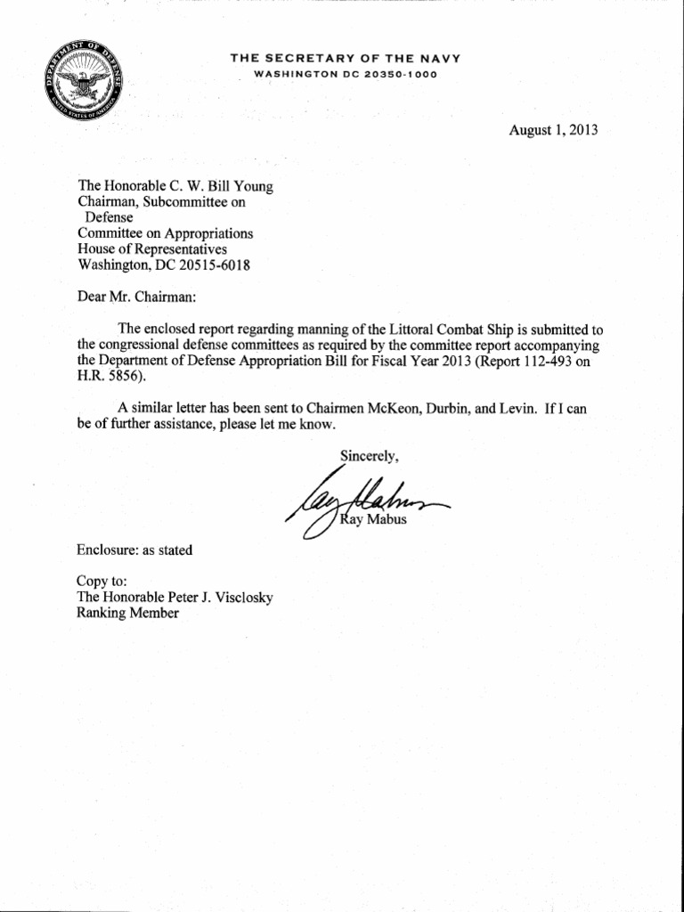 LCS Manning Report | Military | Armed Conflict