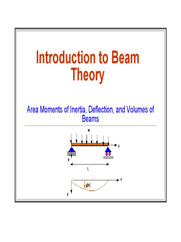 Beam Theory | Beam (Structure) | Bending | Free 30-day Trial | Scribd