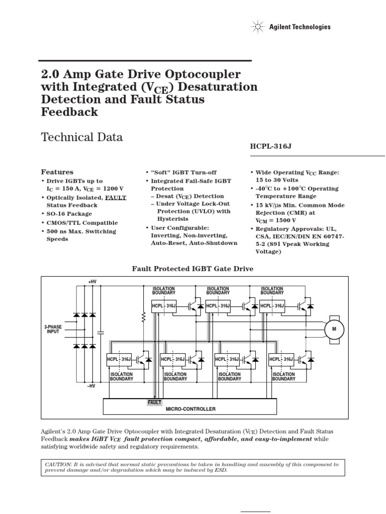 HCPL 316J | PDF