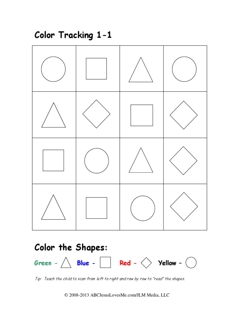 Color Tracking 1-1 | PDF | Wellness