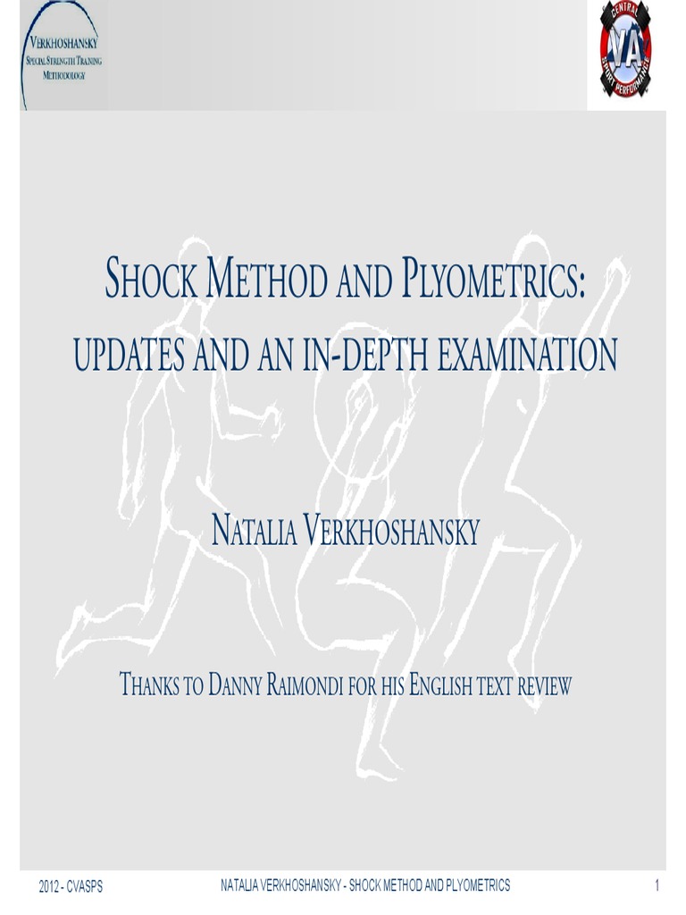 Plyometrics & Shock Method Insights | PDF | Collision | Animal Anatomy