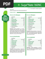 Stepan Sulfate Free Surfactant Solutions Guide | PDF | Shampoo | Surfactant