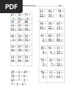 WSC Gr3 Maths Breaking Down Method Adding Memo1 | PDF | Teaching ...