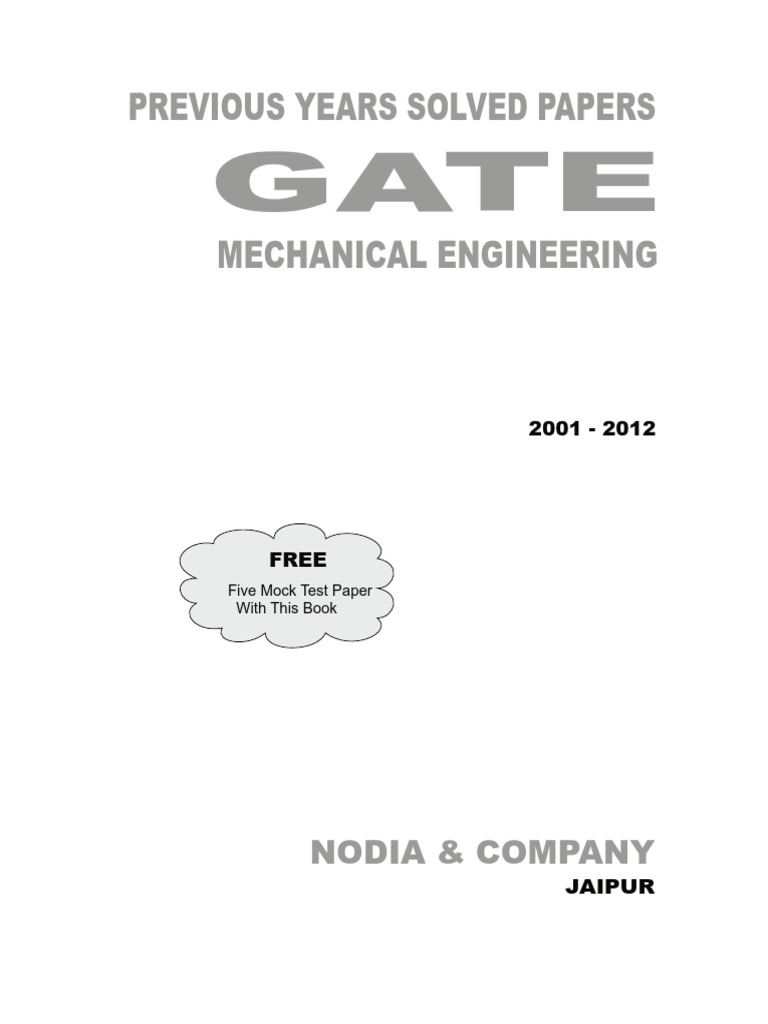 Mechanical Engineering | PDF