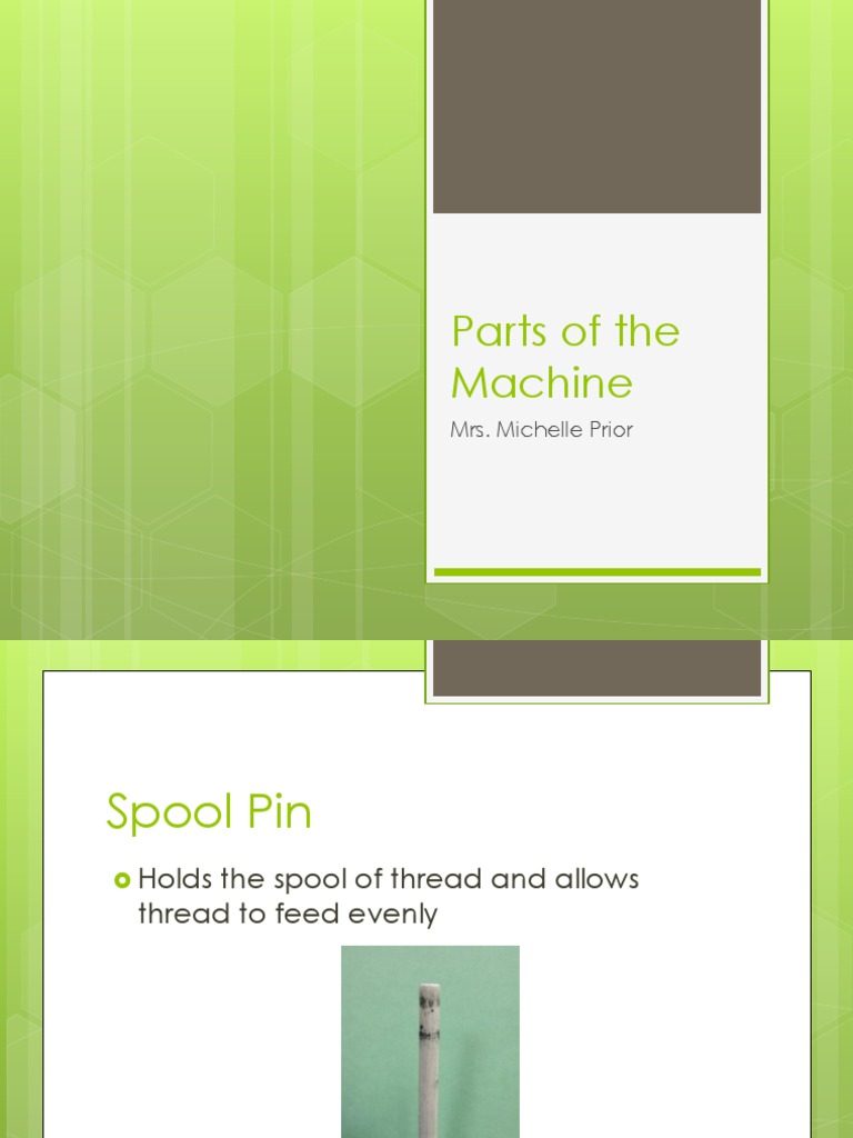 Parts of The Machine: Mrs. Michelle Prior | PDF
