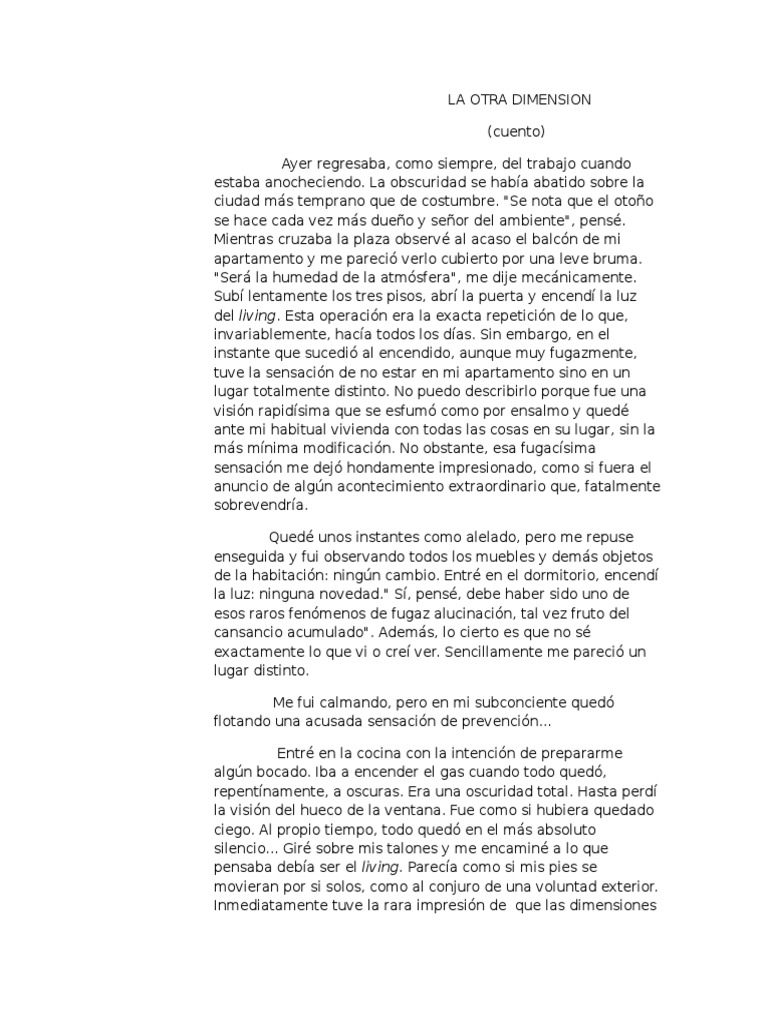 La Otra Dimension | PDF | Libros para adolescentes