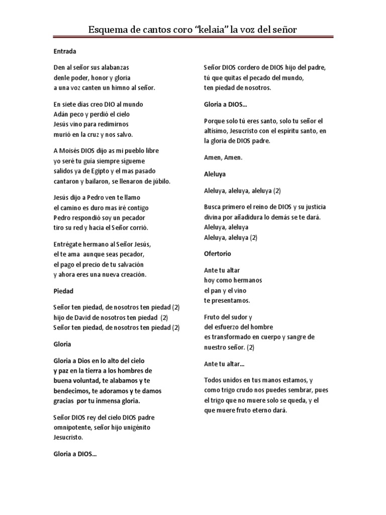 Esquema de Cantos | PDF | Pecado | Amor