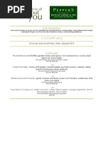 Crown Melbourne Restaurants Conservatory Price List | PDF | Workweek ...