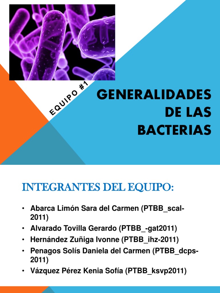 Generalidades de La Bacteria | Las bacterias | Mutación