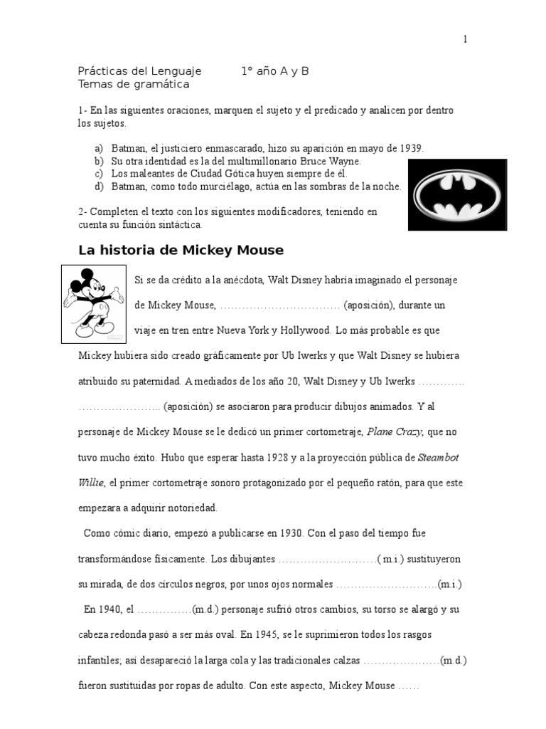 Actividades para El Receso Escolar de Invierno | PDF | Walt Disney