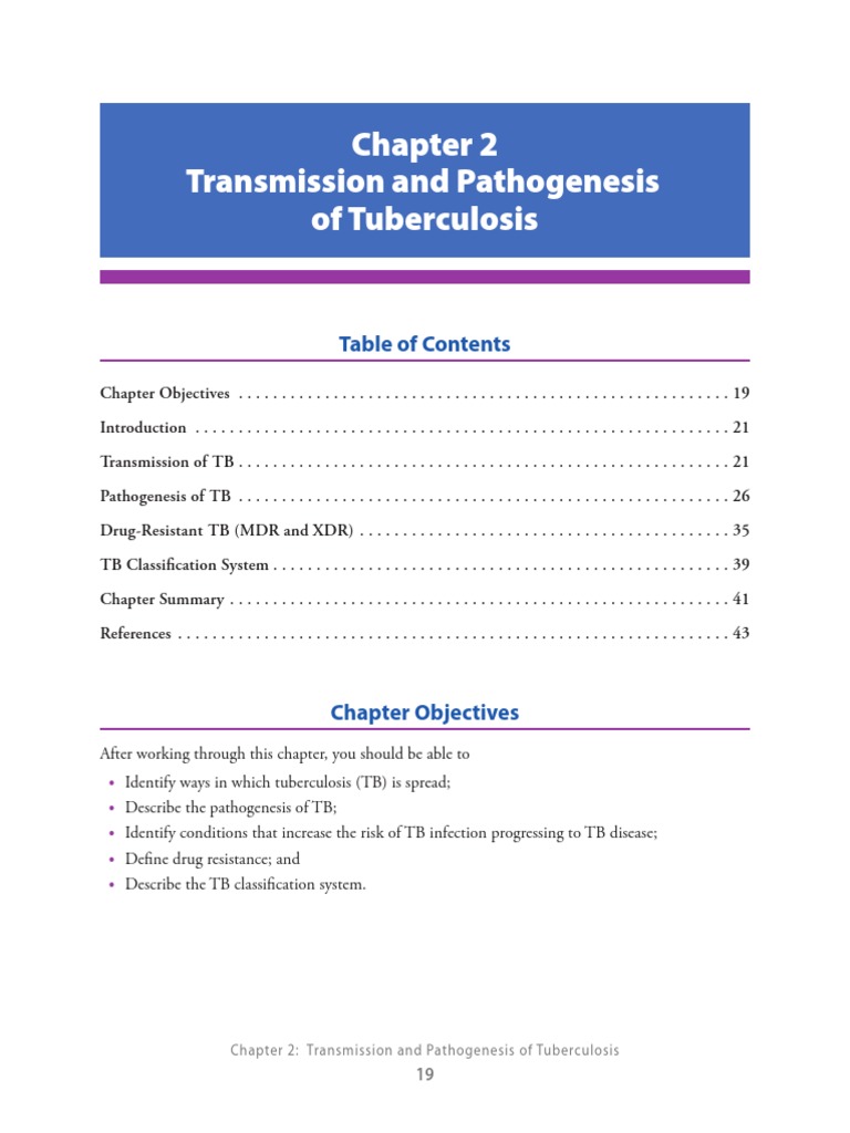 Tuberculosis Pathogenesis | PDF | Self-Improvement | Wellness