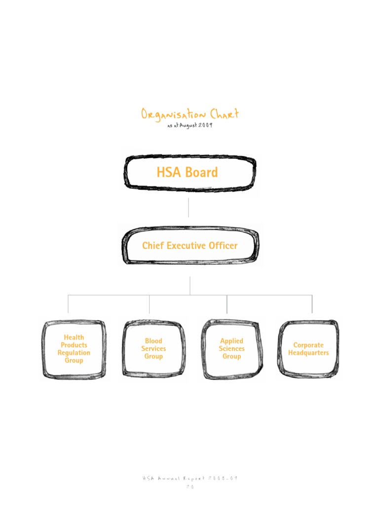 HSA Board: Organisation Chart | PDF