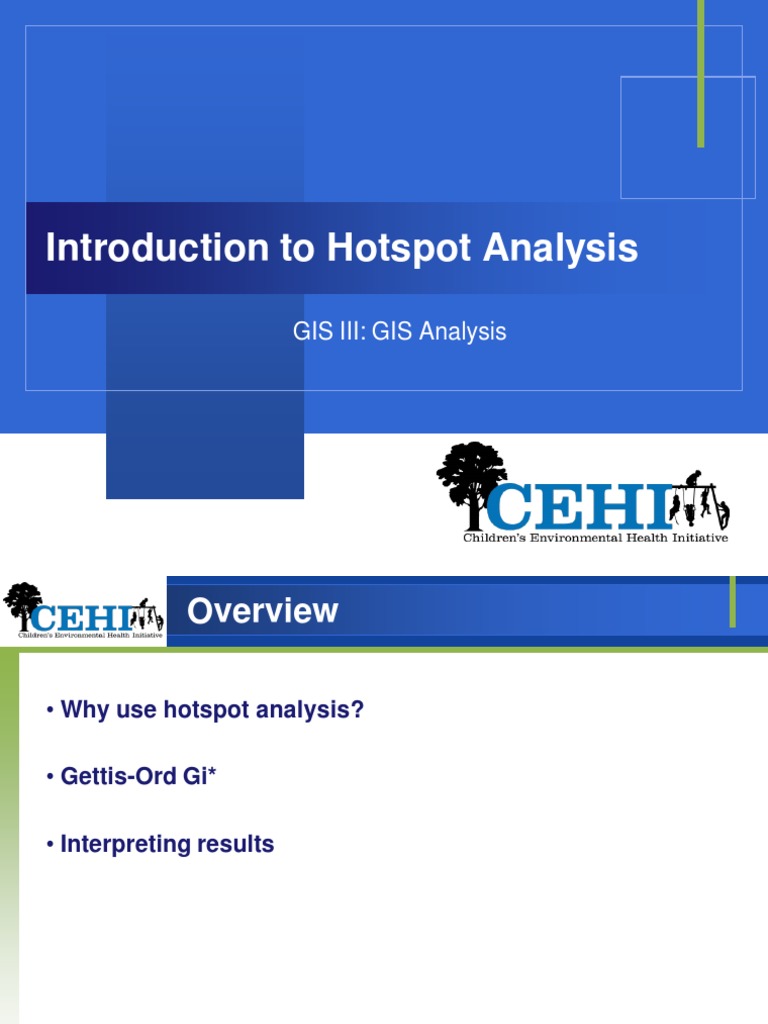 3 Hotspot Analysis Module | PDF | Geographic Information System ...
