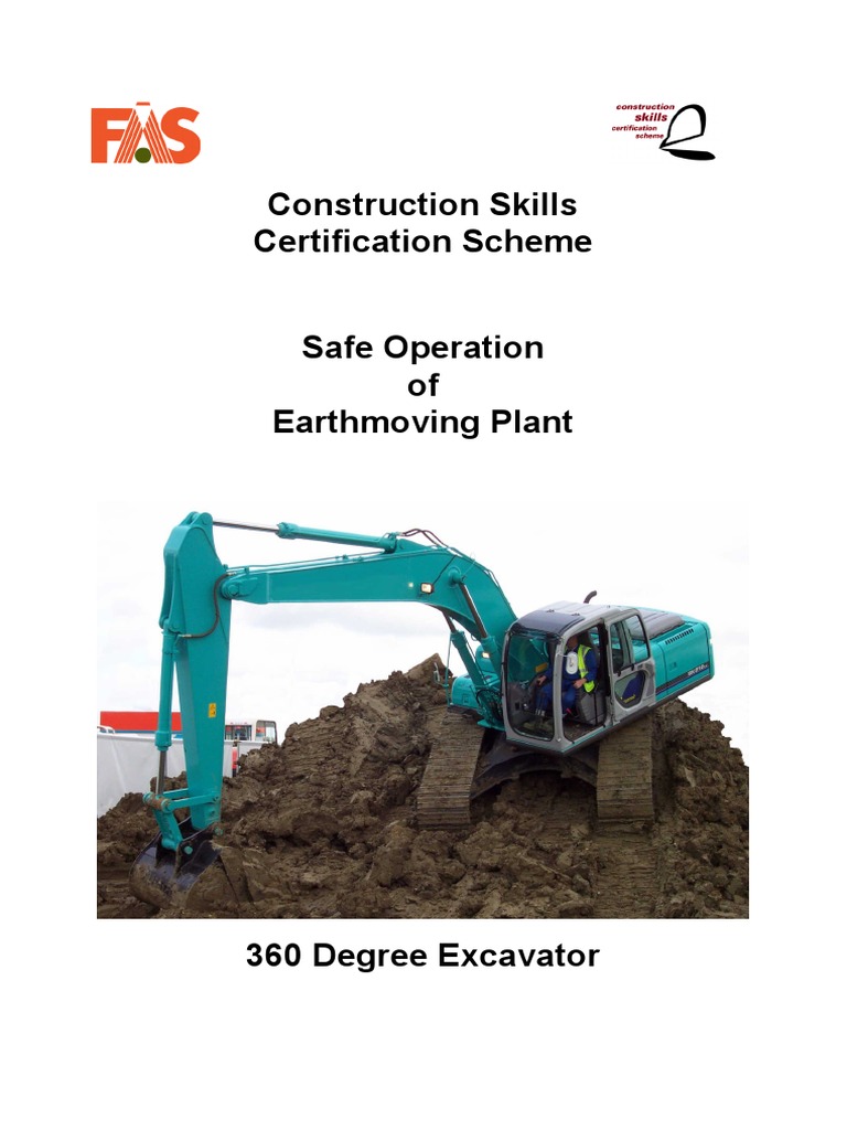 360 Excavator - Safe Operation | PDF | Occupational Safety And Health ...