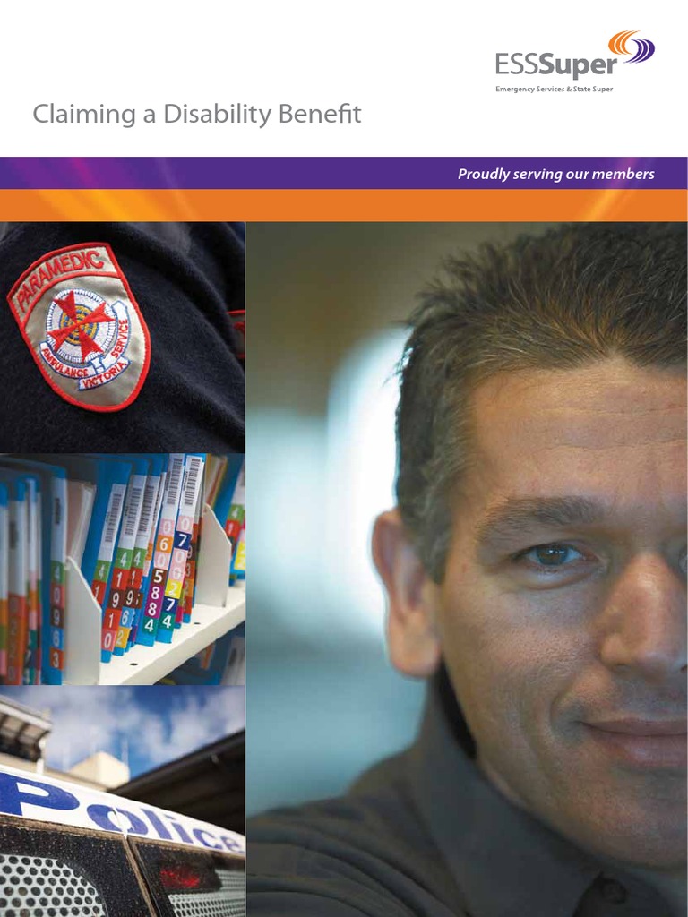 Claiming A Disability Benefit - Esssuper | PDF | Pension | Retirement
