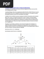 Allowable Nozzle Loads | PDF