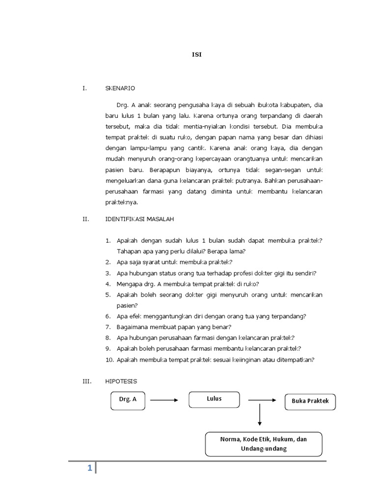 Laporan PBL Skenario 6 Blok 2 | PDF