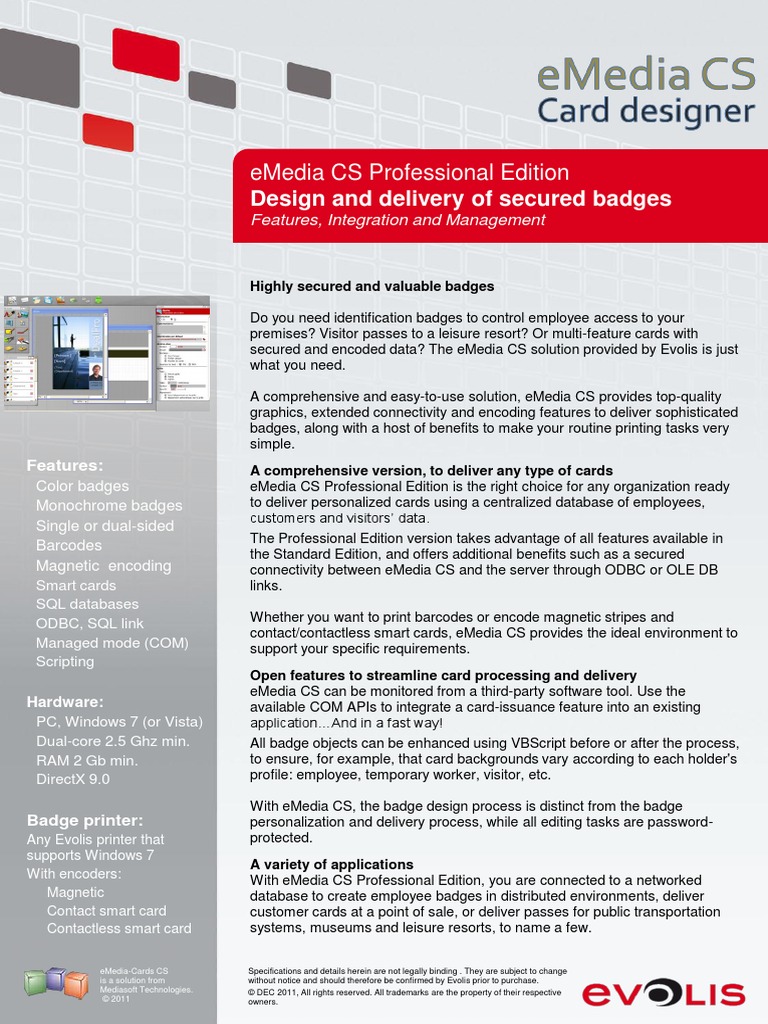 Emedia Card - specialistlasopa