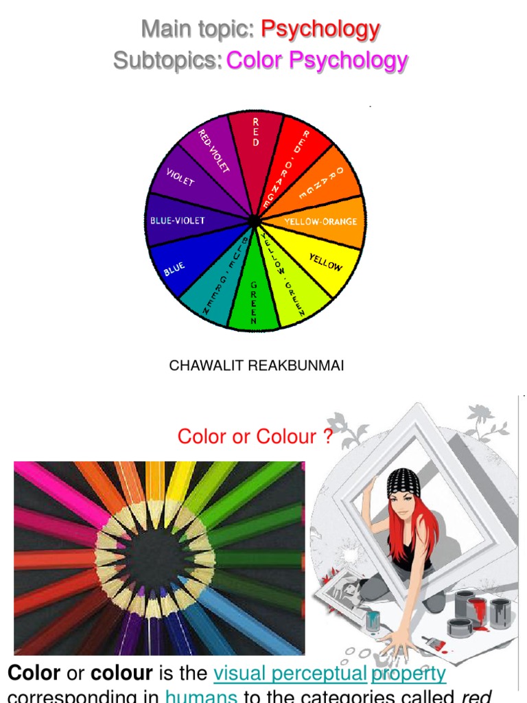 Color Psychology | PDF | Color | Vision